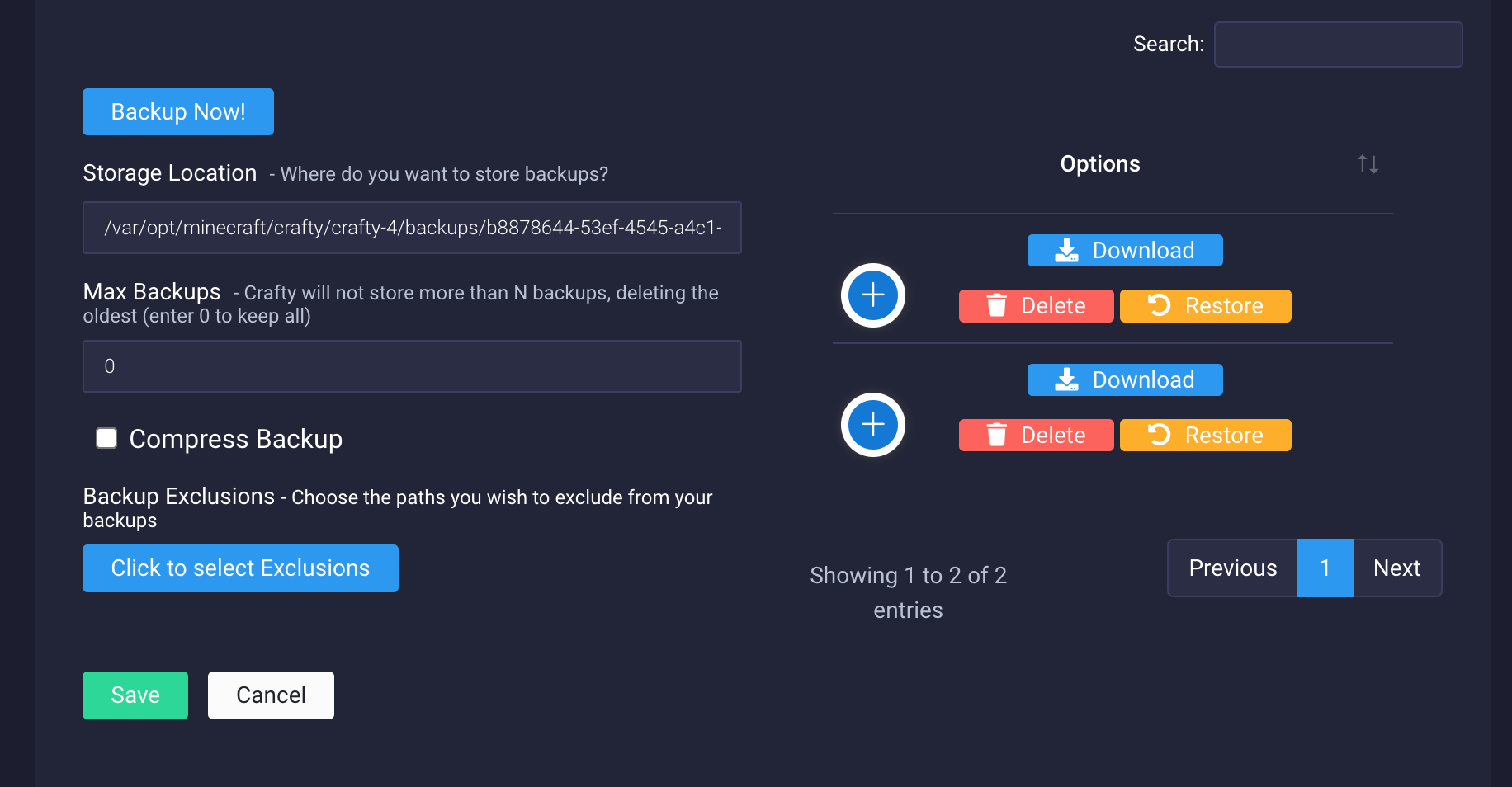 Crafty Controller | Getting Started